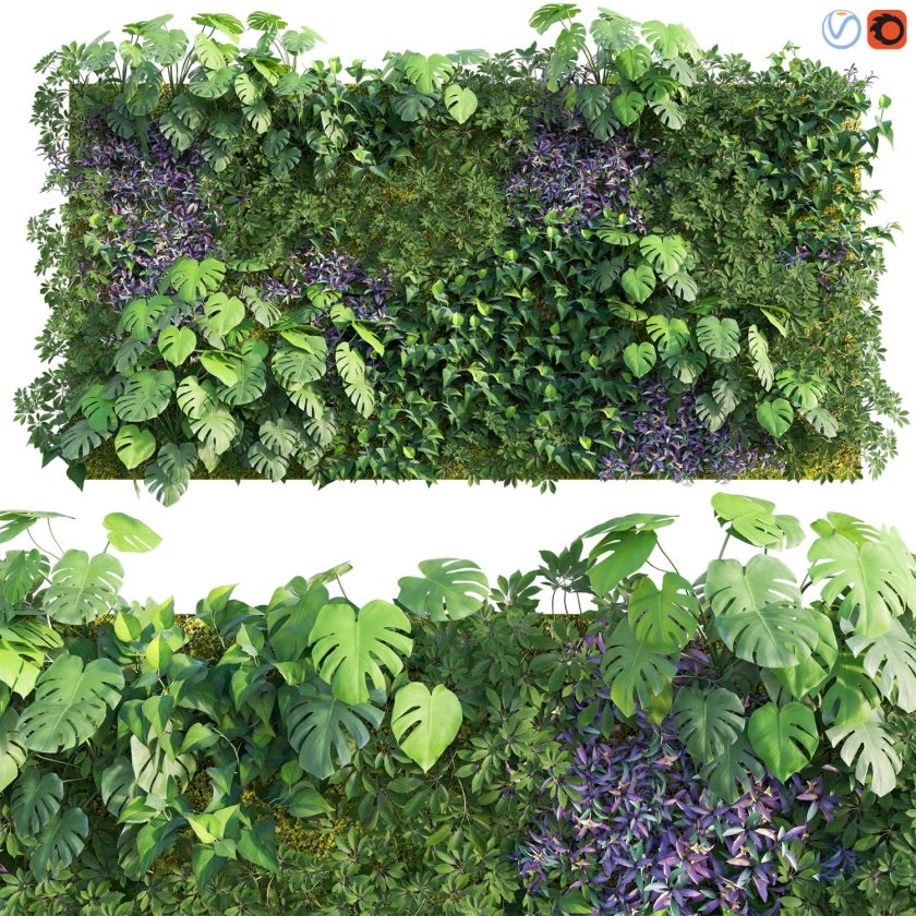 Verticalgarden 03 (3D Model) - 3DTree
