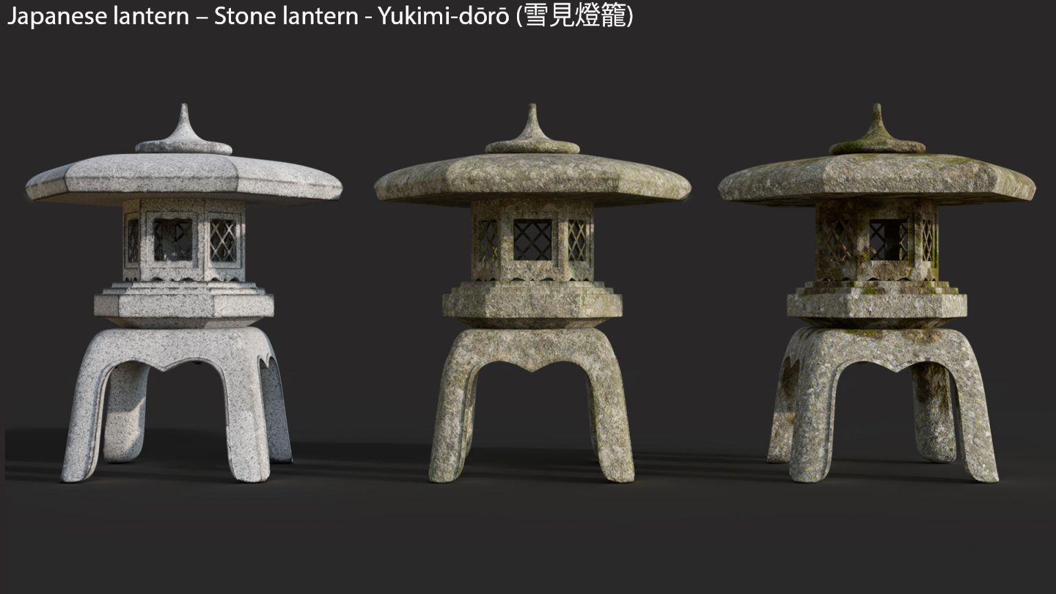 Collection 24 – Japanese Garden (3D Model) - 3DTree